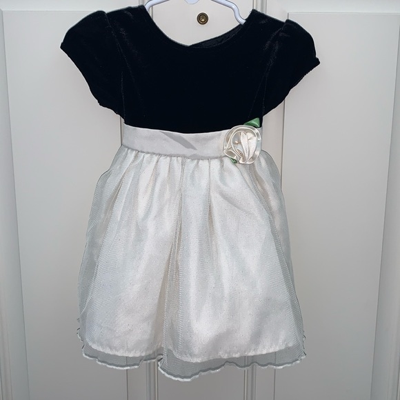 George | Dresses | George Size 824mo Gorgeous Black Ivory Dress | Poshmark